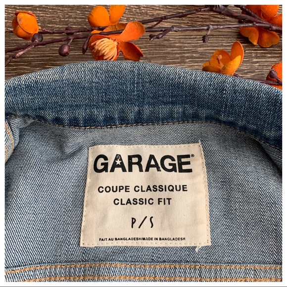 Garage | Jackets & Coats | Garage Cropped Denim Jacket | Poshmark